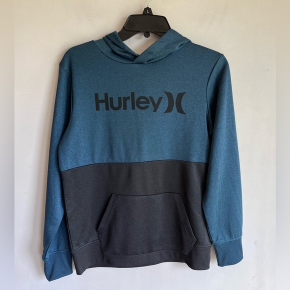 Hurley | Shirts & Tops | Hurley Pullover Hoodie Boys 2 To 13 Large Half ...